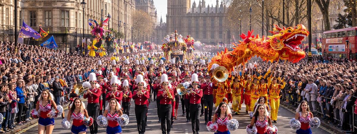 London’s New Year’s Day Parade 2026 | Mercure London Hyde Park Hotel